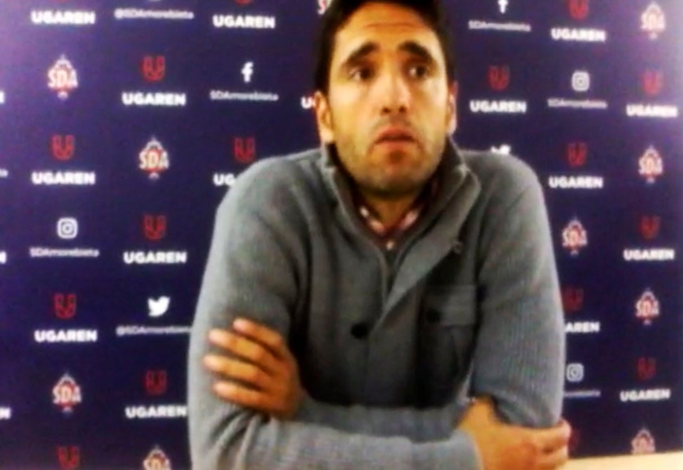 «El equipo ha hecho un gran esfuerzo», se felicita Vélez (Amorebieta ...