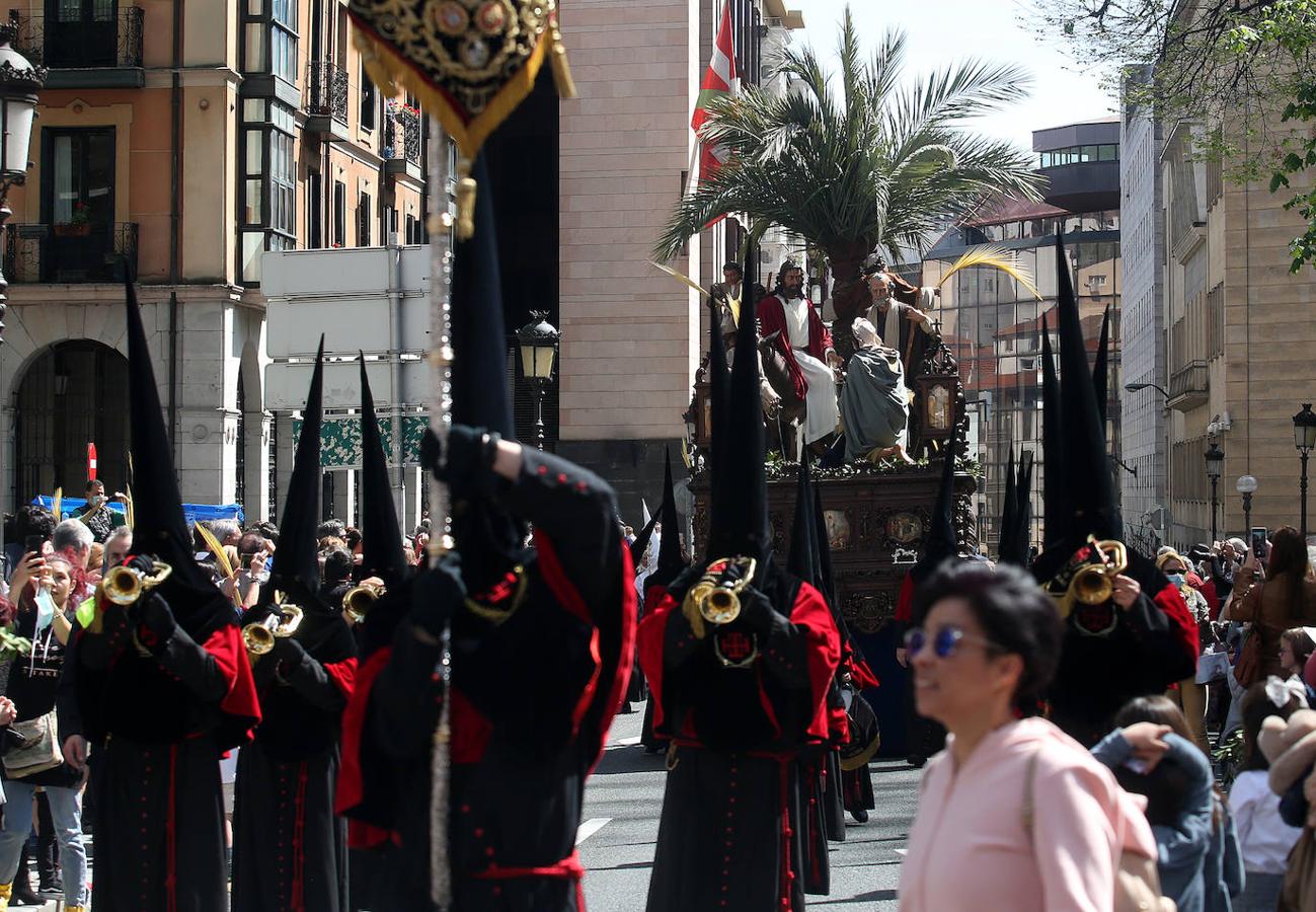 Fotos: La procesión del Borriquito triunfa en Bilbao | El Correo